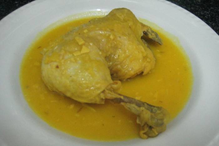pollo guisado en amarillo | Recetas Gallina Blanca