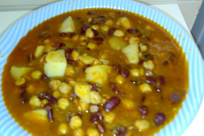 receta de garbanzos con alubias rojas | Recetas Gallina Blanca