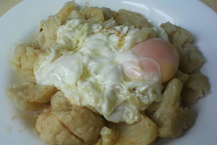 coliflor con huevo | Recetas Gallina Blanca