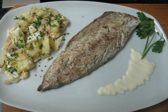 caballa asada con limón | Recetas Gallina Blanca