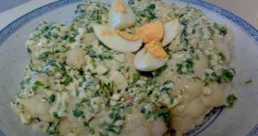 Coliflor con huevo duro | Recetas Gallina Blanca