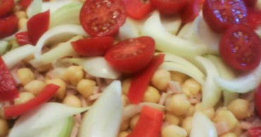 215 Garbanzos Estofados, Cocidos, con Chocos o Gambas - Gallina Blanca